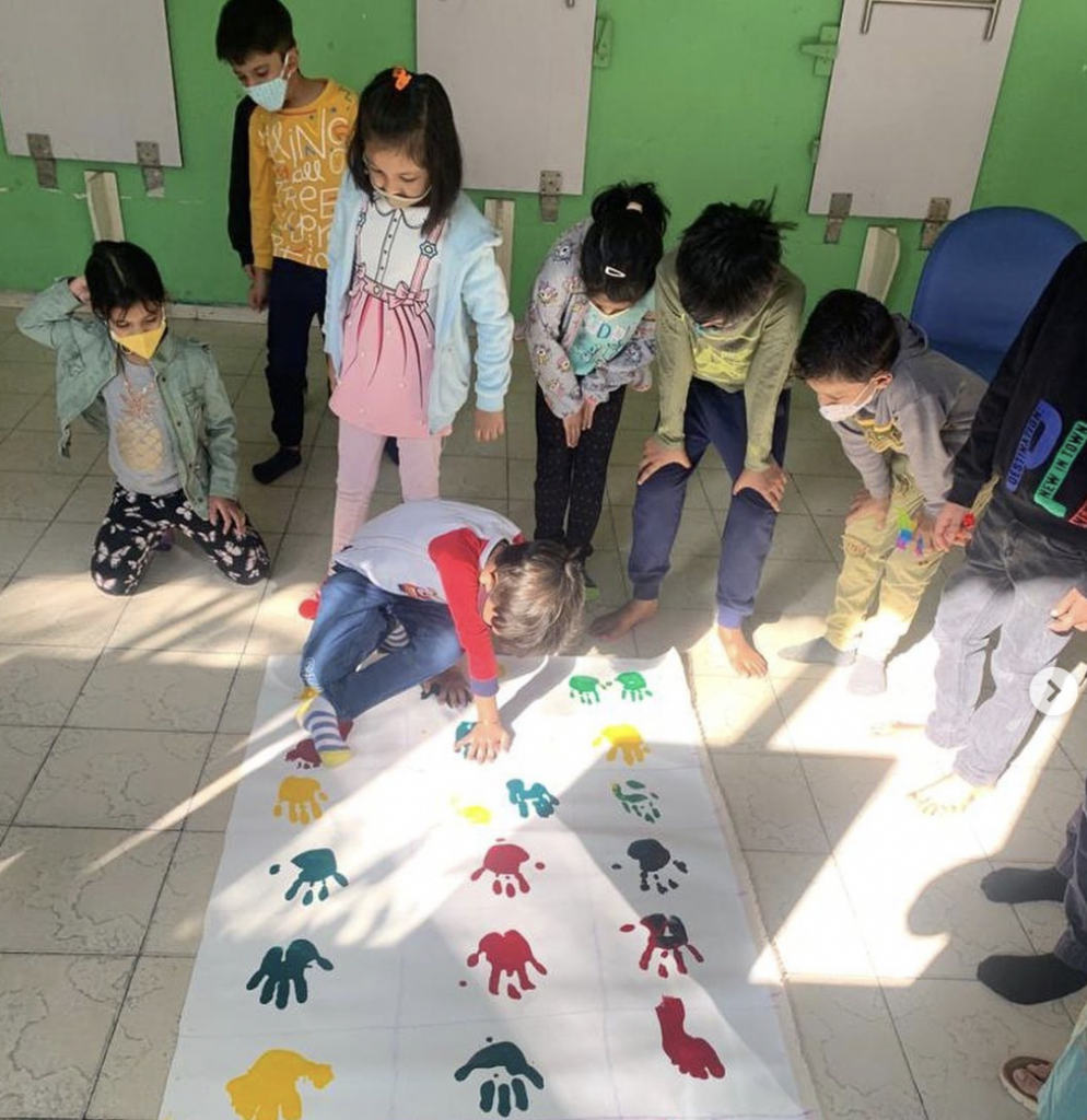 MGIS pedagogy be like... Twister ! - Mahatma Gandhi International School